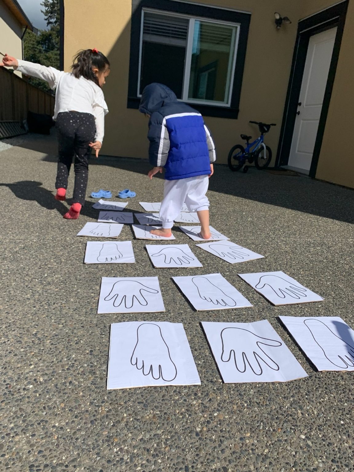 Hand and Foot Game Challenge - Tomorrow's Topkids Child Care Society