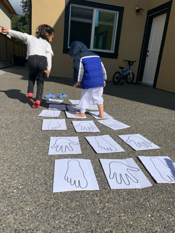 Hand and Foot Game Challenge - Tomorrow's Topkids Child Care Society